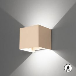 Fischer und Honsel Fischer & Honsel Wall Wandleuchte, LED, quadratisch, 30623,