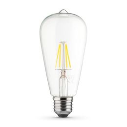 M&uuml;ller Licht M&Uuml;LLER-LICHT Universal LED-Lampe Filament E27, 2700 K, 6,5 W, 401071, ST64
