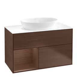 Villeroy & Boch Villeroy & Boch Finion Waschtischunterschrank, 2 Ausz&uuml;ge, FA11GNGN,
