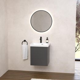 Villeroy & Boch Villeroy & Boch Embrace Schrank mit G&auml;stebecken, mit Spiegel,, 4306FFR1+B90800VR+A4726000,