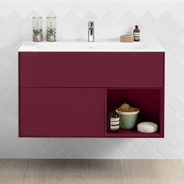 Villeroy & Boch Villeroy & Boch Finion Waschtischunterschrank, 2 Ausz&uuml;ge, F040HBHB,