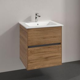 Villeroy & Boch Villeroy & Boch Collaro Waschtischunterschrank, 2 Ausz&uuml;ge, C14200RH,
