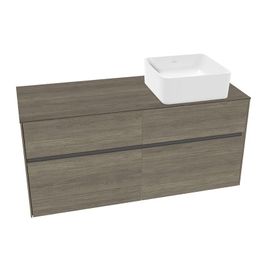 Villeroy & Boch Villeroy & Boch Collaro Schrank mit Konsolenplatte, 4 Ausz&uuml;ge, C04300RK,