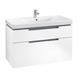 Villeroy & Boch Villeroy & Boch Subway 2.0 Waschtischunterschrank, 2 Ausz&uuml;ge, A91510MS,
