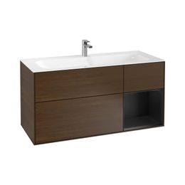 Villeroy & Boch Villeroy & Boch Finion Waschtischunterschrank, 3 Ausz&uuml;ge, F070PDGN,
