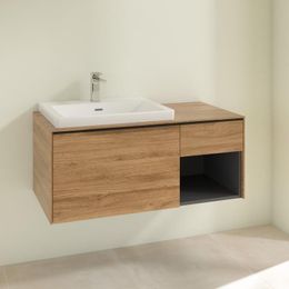 Villeroy & Boch Villeroy & Boch Subway 3.0 Schrank mit Konsolenplatte, 2 Ausz&uuml;ge, C57201RH,
