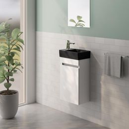 Villeroy & Boch Villeroy & Boch Avento Handwaschbecken, evineo ineo5 evo Unterschrank B: 33 cm, mit 1 T&uuml;r, mit Griffmulde,, 43003RR7+BE0721WM,