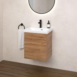 Villeroy & Boch Villeroy & Boch Embrace Schrank mit G&auml;stebecken, 1 T&uuml;r, 4306FFR1+B90800RH,
