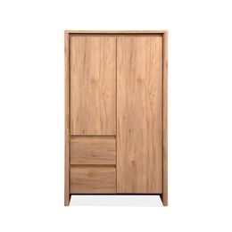 Mid.you Highboard, Natur, Holzwerkstoff, 5 F&auml;cher, 2 Schublade(n) Schubladen, 86x140x40 cm, stehend, Wohnzimmer, Kommoden & Sideboards, Highboards