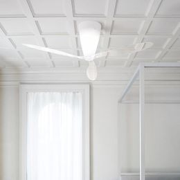 Luceplan Blow Deckenleuchte mit Ventilator, E27, 1D2800000002+1D280P000000,