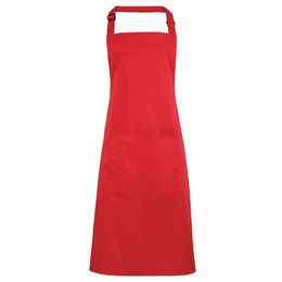 Premier - "Colours Collection" Latzsch&uuml;rze f&uuml;r Herren/Damen Unisex, Tasche (Erdbeer Rot)