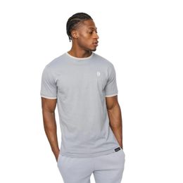 CrossHatch - "Preece" T-Shirt f&uuml;r Herren (Stahlblau)
