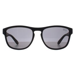 Superdry Square Herren Matte schwarze Solid Smoke Rockstar