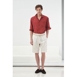 Hochtaillierte Relaxed Fit Shorts