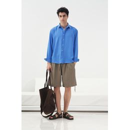 H&uuml;fthoheweite Tencel-Shorts