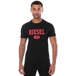 Diesel T-DIEGOR T-Shirt f&uuml;r Herren in Schwarz