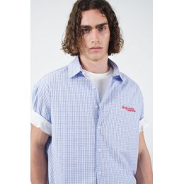 Herren Karo Button-Up Hemd
