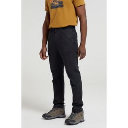 Mountain Warehouse Herren Dschungel Wanderhose (Schwarz)