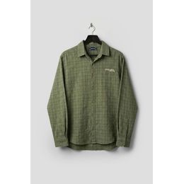 Herren Karo Button-Up Hemd