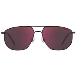 HUGO BOSS 1207 0003 AO Mattschwarze Sonnenbrille