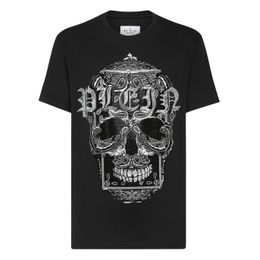 Philipp Plein T-Shirt Rundhalsausschnitt Ss Skull