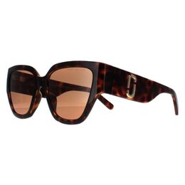 Marc Jacobs Cat Eye Damen Havanna Braun MARC 724/S