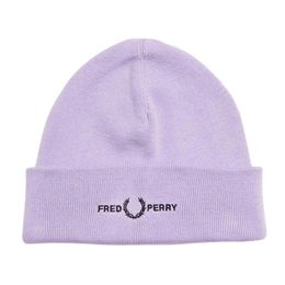 Fred Perry - M&uuml;tze f&uuml;r Herren/Damen Unisex, Logo (Flieder)