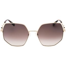 Marc Jacobs Havana Leg Ends Gold Sonnenbrille