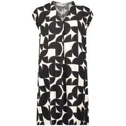 BETTY & CO Betty & Co - Kleid mit V-Ausschnitt, weiss, Gr. 42 / M