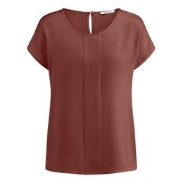 Peter Hahn - Bluse, braun, Gr. 50 / XL - Lyocell