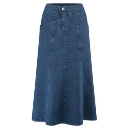 Peter Hahn - Rock, denim, Gr. 52 / XXL - Baumwolle