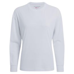 Craghoppers - T-Shirt f&uuml;r Damen, Nosilife, Lang&auml;rmlig (Wei&szlig;)
