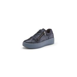 Waldl&auml;ufer Waldl&auml;ufer - Plateau-Sneaker Nicky, blau, Gr. 36 - Leder