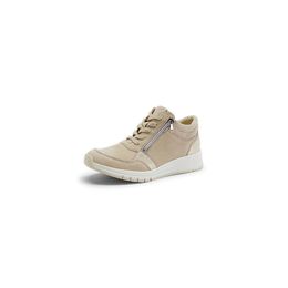 Waldl&auml;ufer Waldl&auml;ufer - Kn&ouml;chelhoher Sneaker April, beige, Gr. 36 - Leder
