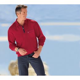 Catamaran Herren Poloshirt rot, Gr&ouml;&szlig;e 44/46