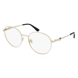 Guess GU2812 Brille Unisex | Fassung: Vollrand, Rund, Gold