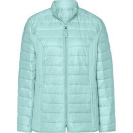 Damen Steppjacke leicht wattiert mint, Gr&ouml;&szlig;e 52