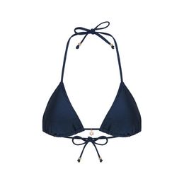 LSCN BY LASCANA Triangel-Bikini-Top 'Sunny' midnight Gr. 40 Cup C/D. Mit Zierperlen