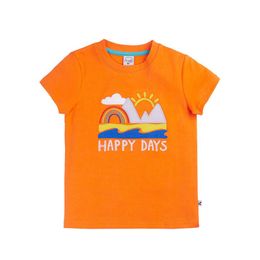 frugi Shirt in Orange - 45% | Gr&ouml;&szlig;e 104/110 | Kinder-oberteile