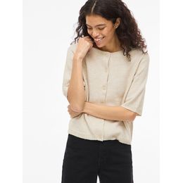 Vila Cardigan "Viliga" in Beige - 40% | Gr&ouml;&szlig;e L | Damen-pullover-cardigans