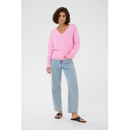 Kaffe Pullover in Rosa - 39% | Gr&ouml;&szlig;e XL | Damen-pullover-cardigans
