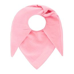 Zwillingsherz Musselin-Viereckstuch "Uni" in Rosa - (L)108 x (B)108 cm - 40% | Damen-schals-tuecher