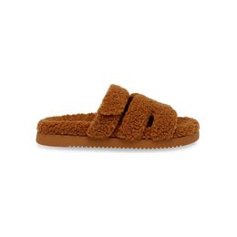 Steve Madden Pantoletten in Hellbraun - 57% | Gr&ouml;&szlig;e 38 | Damen-pantoletten