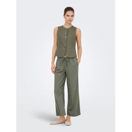 Only Marlenehose in Khaki - 45% | Gr&ouml;&szlig;e S | Damenhosen