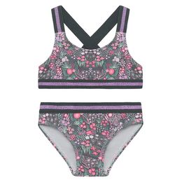 Color Kids Bikini in Schwarz/ Bunt - 29% | Gr&ouml;&szlig;e 104 | Kinder-bademode