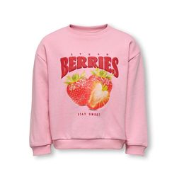 KIDS Only Sweatshirt "Sina" in Rosa - 45% | Gr&ouml;&szlig;e 116 | Kinder-sweatshirts-jacken