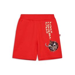 Lego Sweatshorts "Pino" in Rot - 47% | Gr&ouml;&szlig;e 134 | Kinderhosen