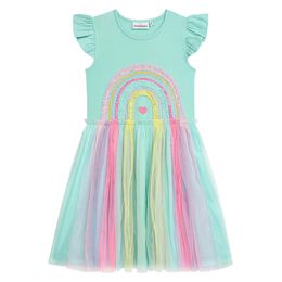Danamade Kleid in T&uuml;rkis - 58% | Gr&ouml;&szlig;e 104 | Kinderkleider