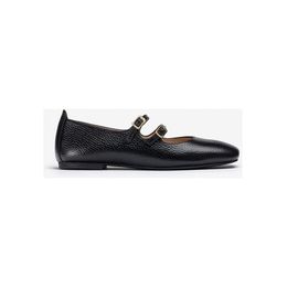 Unisa Leder-Spangenballerinas in Schwarz - 49% | Gr&ouml;&szlig;e 39 | Damen-ballerinas
