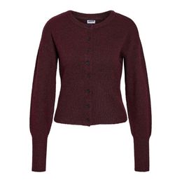 Noisy may Cardigan in Bordeaux - 40% | Gr&ouml;&szlig;e S | Damen-pullover-cardigans